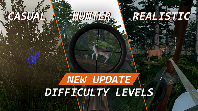 Virtual Hunter - Difficulty Levels Update - Steam News