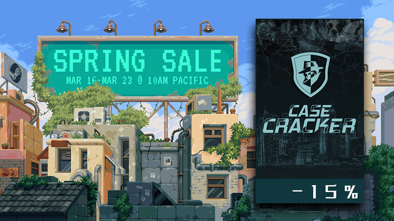 CaseCracker - CaseCracker join the Spring Sale!! - Steam News