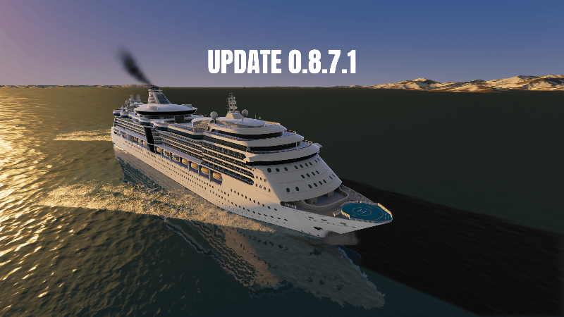 Ship Simulator Realistic - Update 0.8.7.1 - Steam News