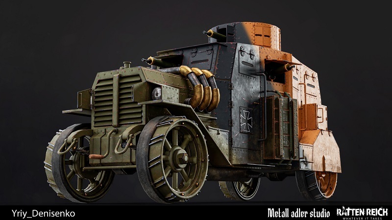 Ratten Reich - New vehicles and infantry - Steam News