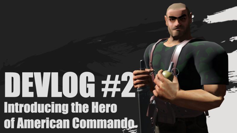American Commando - DEVLOG #2 - Meet Jack "Reaper" Thompson - Steam News