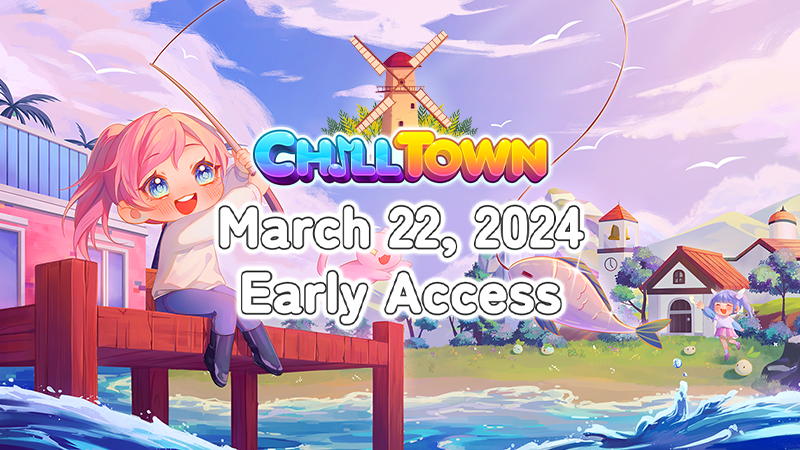 Chill Corner - Chill Town coming as early access on March 22 - Steam News
