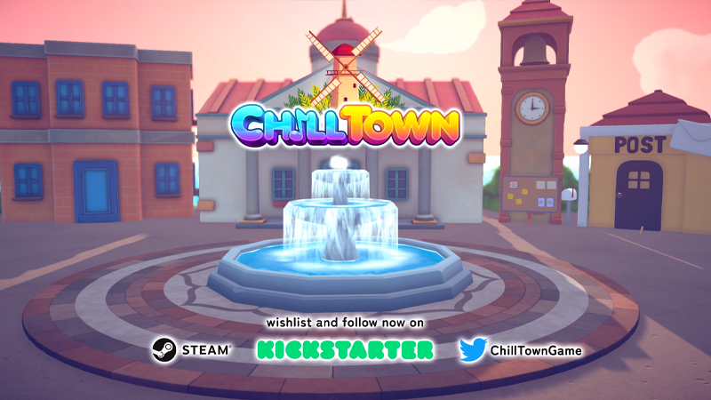 Chill Corner - Chill Town teaser and Kickstarter coming soon! - Steam News