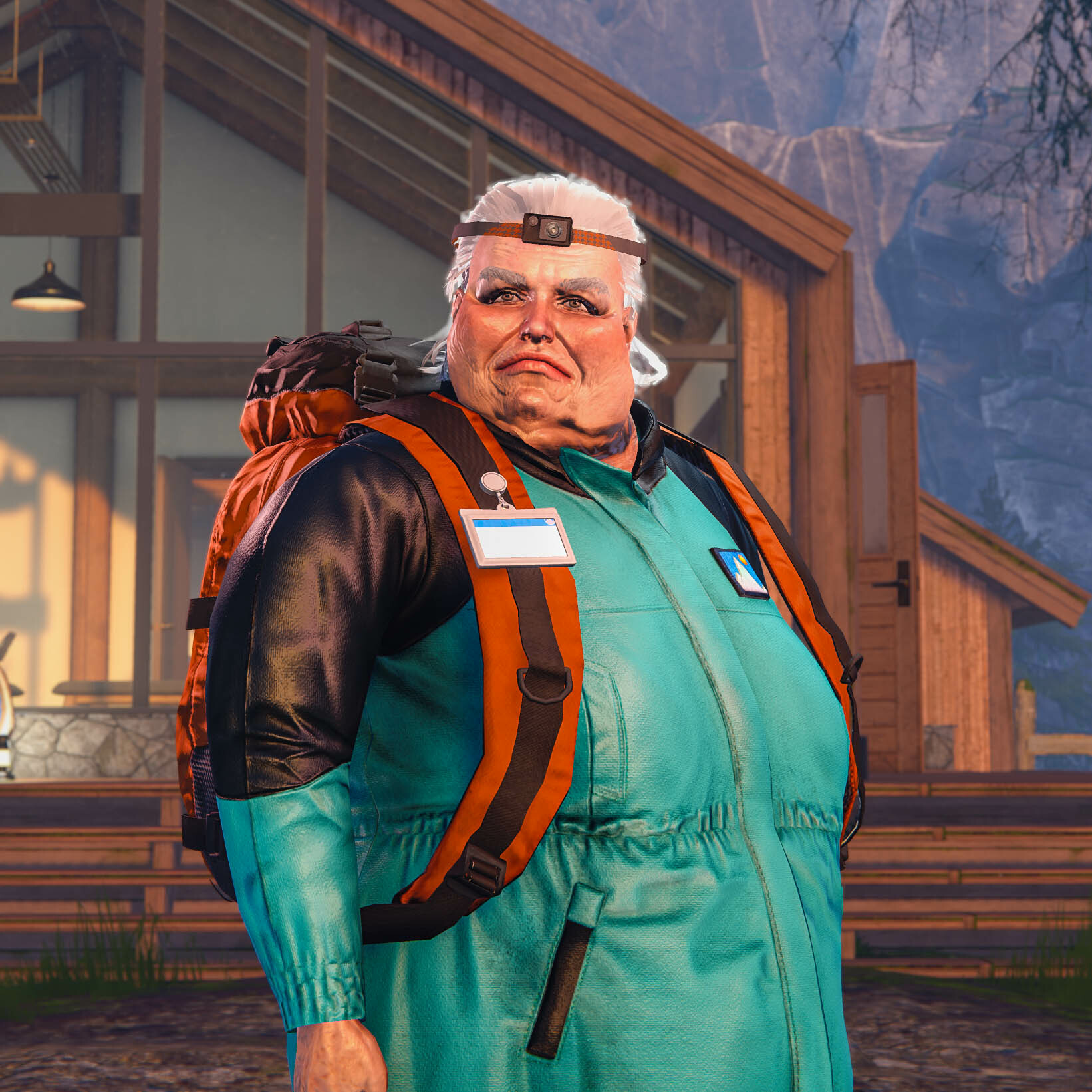 Pearl looks simply fabulous in the ladies outfit.