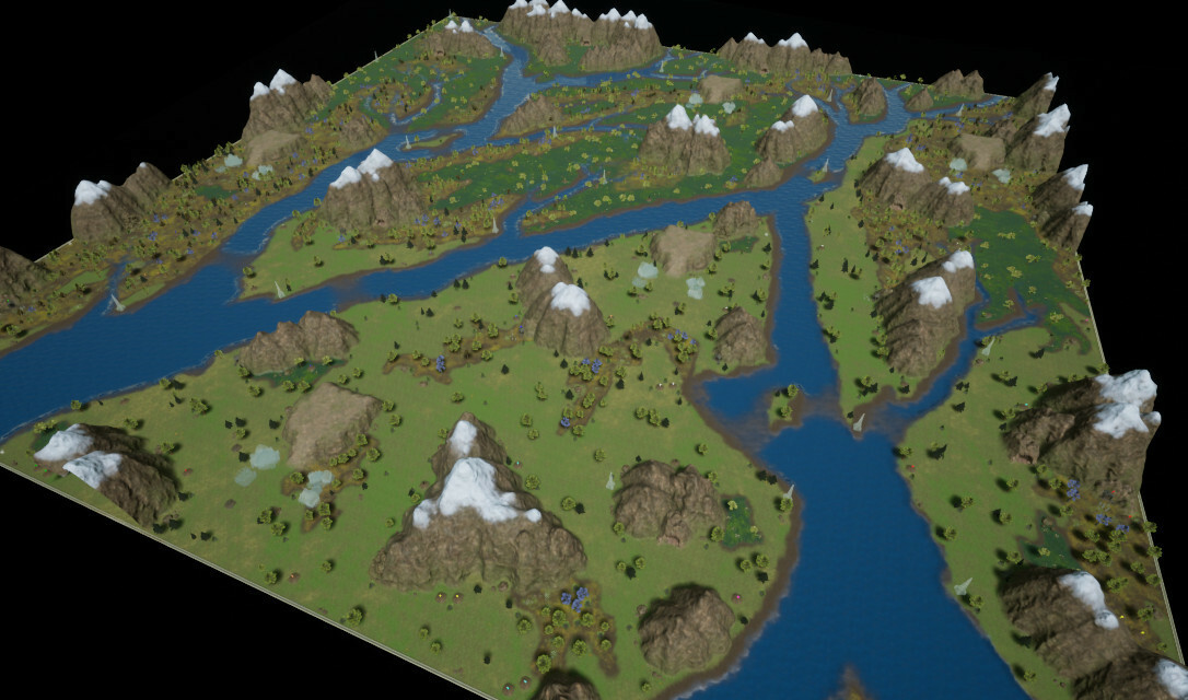 Due to the unusual layout of the map, it only supports up to 5 players ...