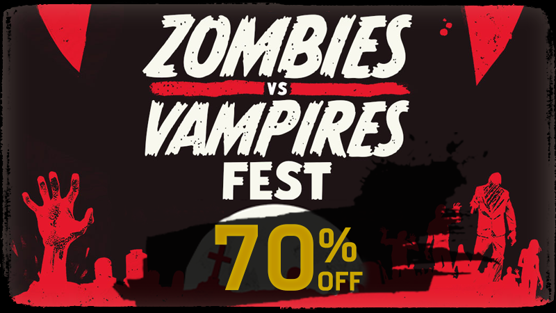 ZOMBIE RAID: No One Survives - 📢 Steam Zombies vs Vampires Fest ...