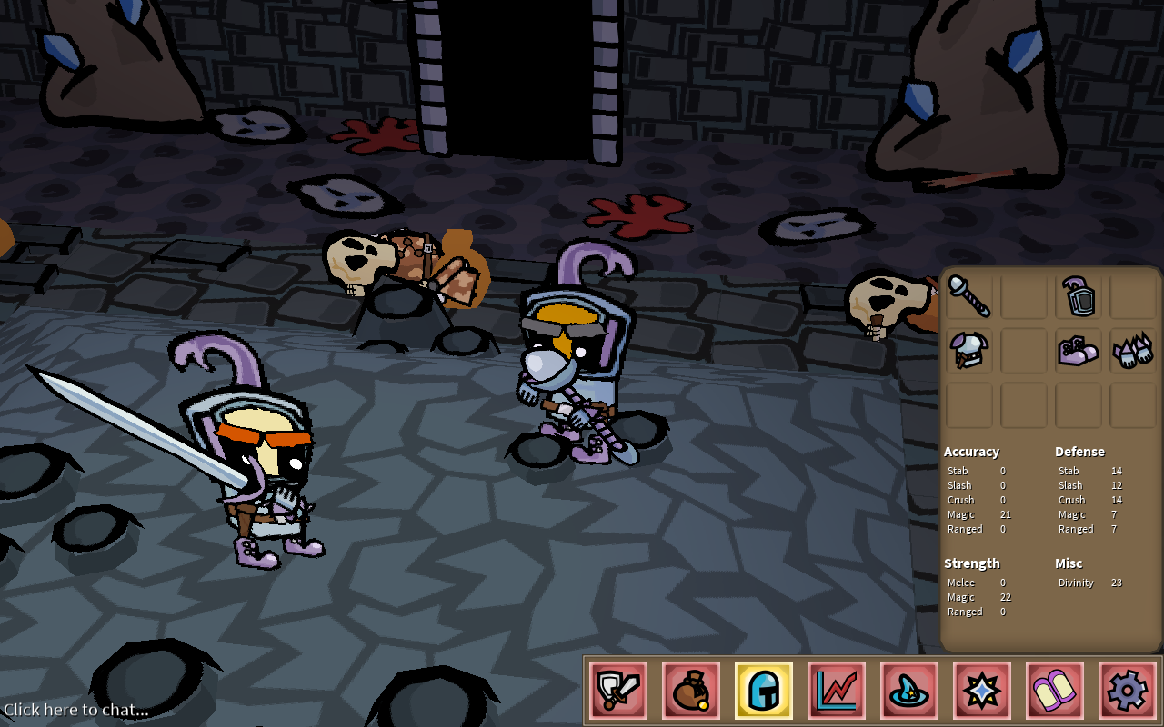 Isabelle also has a relatively rare chance of dropping a weapon instead ...