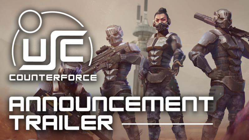 USC: Counterforce - Our announcement trailer is out now! - Steam News