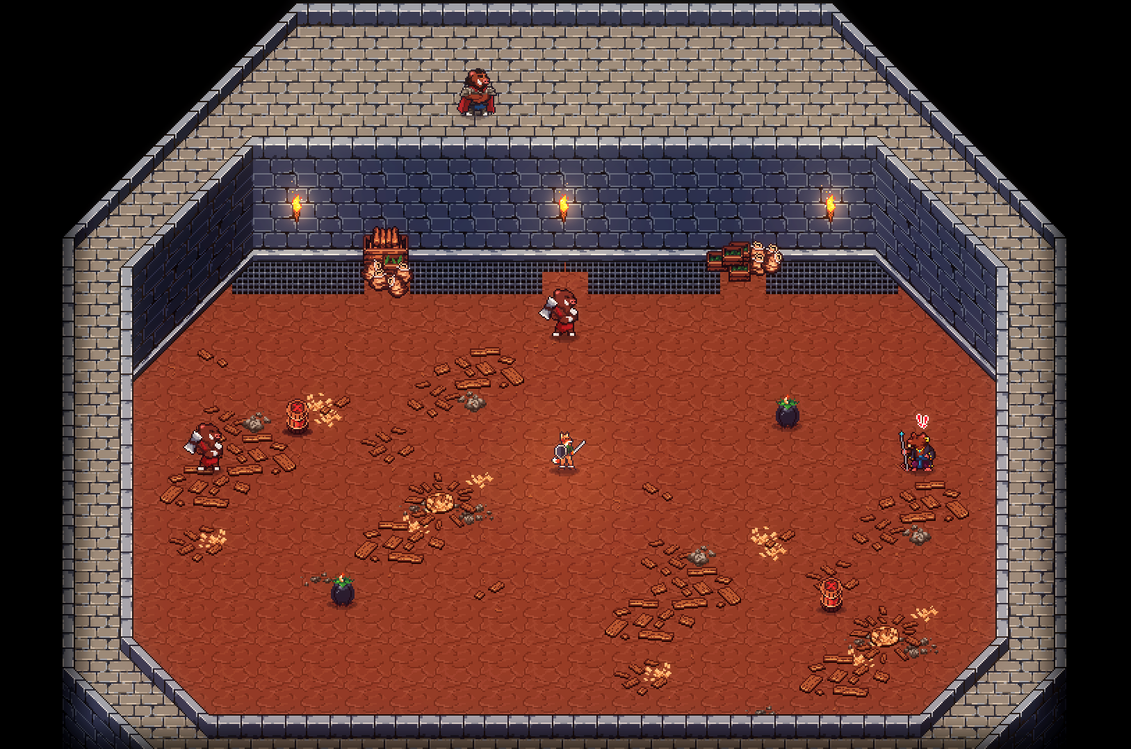 (The arena level is still work in progress and not final, but with this ...