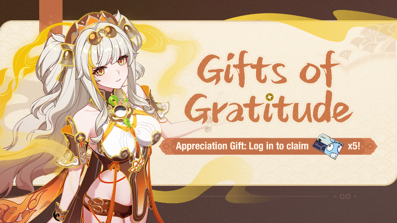 Honkai Impact 3rd - Gifts of Gratitude | Log in to obtain Battlesuit ...