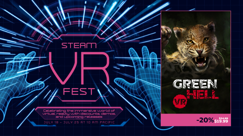 Green Hell VR - Green Hell VR on Steam VR Fest with 20% Discount ...