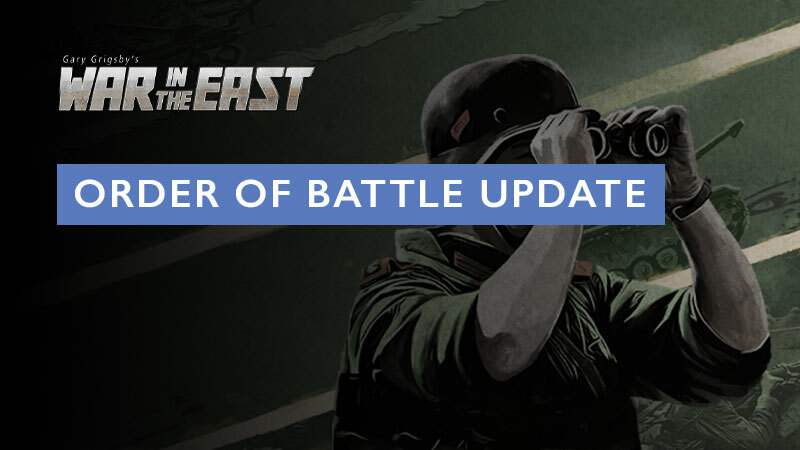 Gary Grigsby's War in the East 2 - War in the East 2 Order of Battle ...