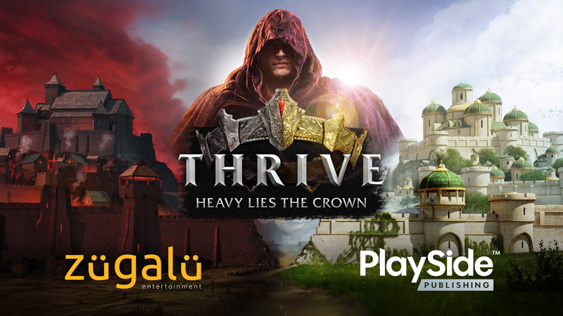 Thrive: Heavy Lies The Crown - Zugalu Entertainment teams up with PlaySide Publishing - Steam News
