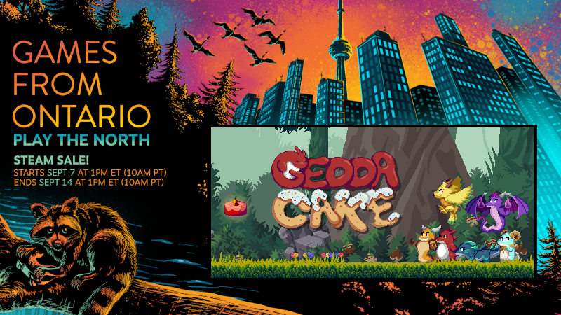 Gedda Cake - Games From Ontario Steam Sale - Steam News