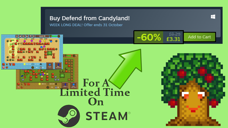 Defend from Candyland! - 60% Off! - Steam News