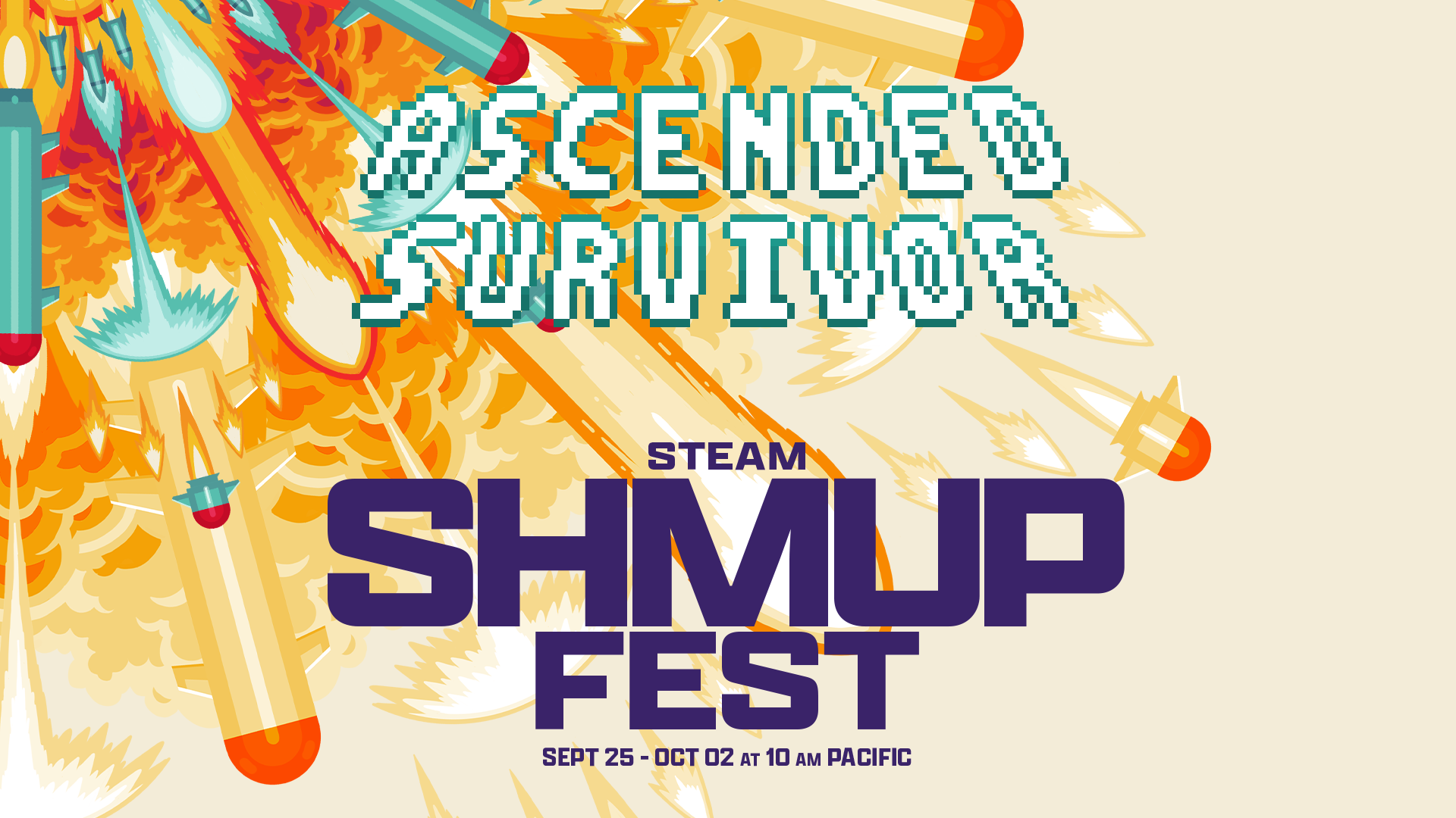 ASCENDED SURVIVOR WILL BE IN STEAM'S SHMUP FEST!