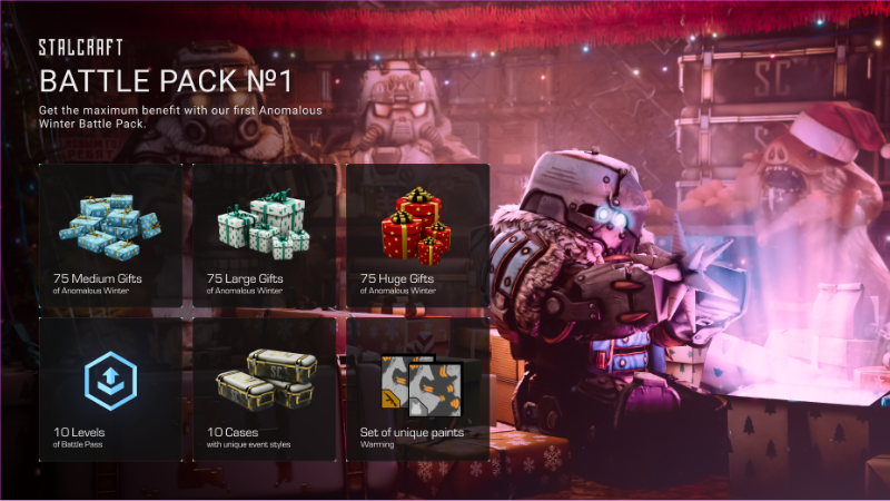 STALCRAFT - First Anomalous Winter Combat Pack - Steam News
