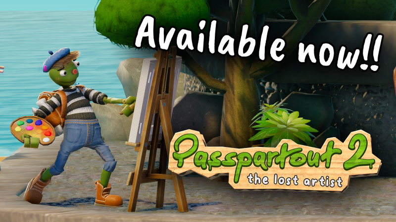 Passpartout 2: The Lost Artist - 🎨 The Paint Finally Dried! Passpartout ...