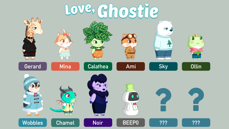 Love, Ghostie - Announcing Two New Residents! - Steam News