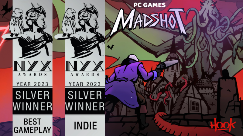 Madshot - Madshot is a Silver Winner for NYX Games Awards! - Steam News