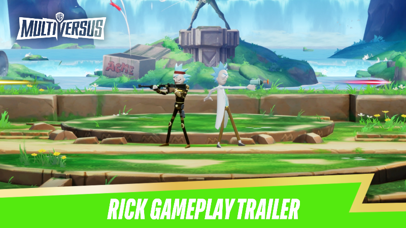 MultiVersus - MultiVersus - Rick Gameplay Trailer - Steam News