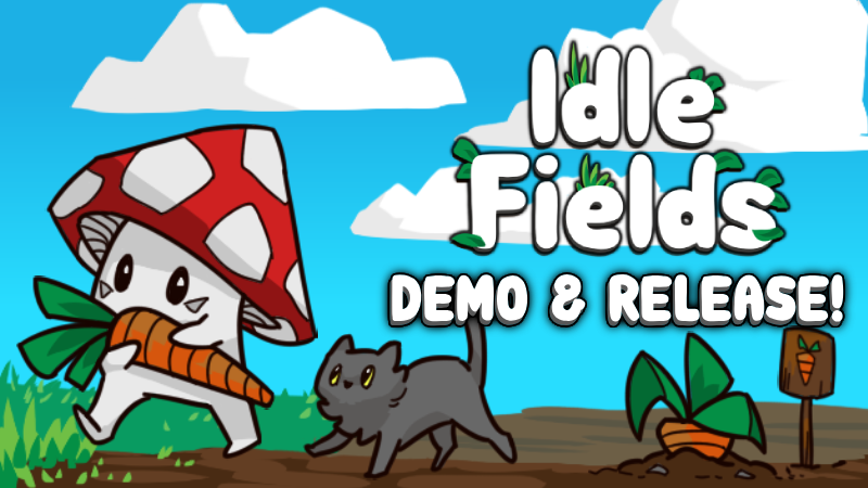 Idle Fields - Demo February 5th, Release Date & New Skills! - Steam News