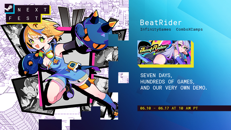 BeatRider - Next Fest Livestream 1! - Steam News