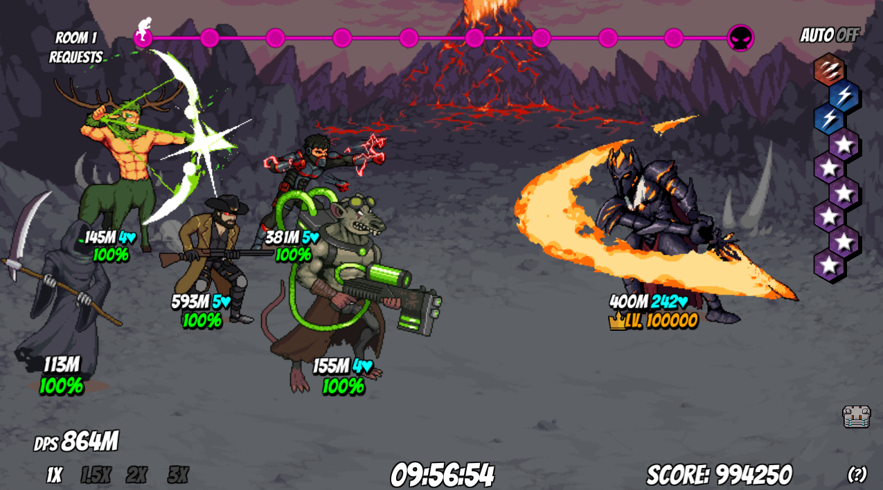 This follows a recent update which added in the Dark Lord boss fight ...