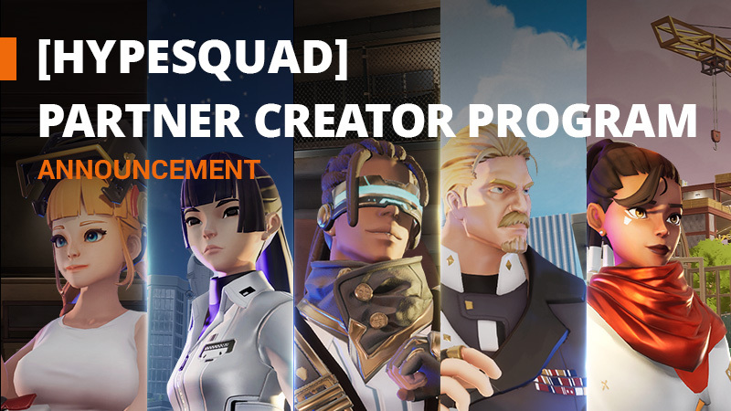 HypeSquad - [HypeSquad] Partner Creator Program - Steam News