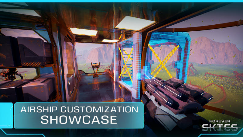 Forever Skies - Airship Customization Showcase Video - Steam News