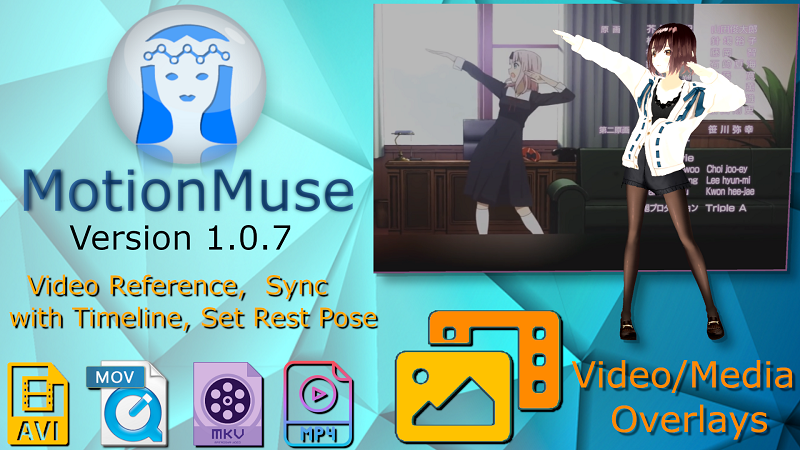 MotionMuse - MotionMuse Version 1.0.7 - Steam News
