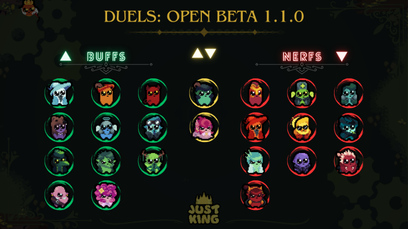 Just King - Patch 1.1.0b - Beta - Steam News