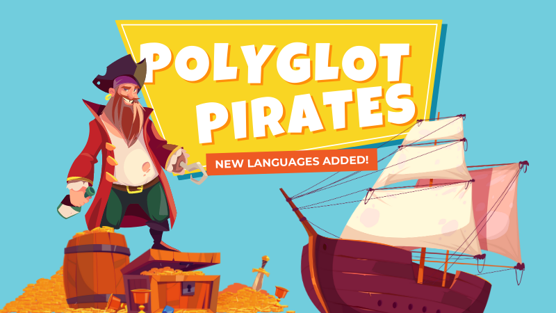 Pirate Jam - Ahoy, Polyglot Pirates! Set Sail with a Boatload of ...