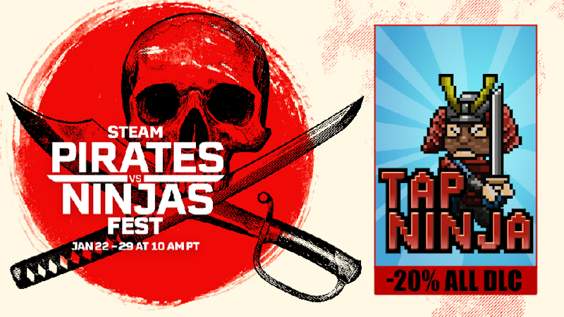 Tap Ninja - Idle game - Tap Ninja DLC discounts are live! - Steam News