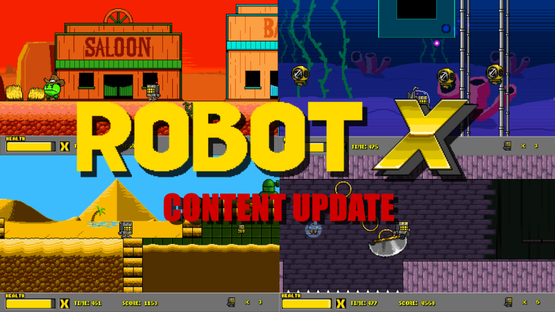 Robot-X - MAJOR CONTENT UPDATE - Steam News