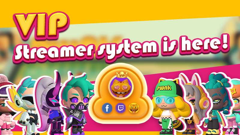 Pwnk: Stream Battle Royale - Pwnk VIP Streamer system is here! - Steam News