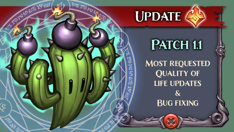 Spirit Hunters: Infinite Horde - Patch 1.1 - Steam News