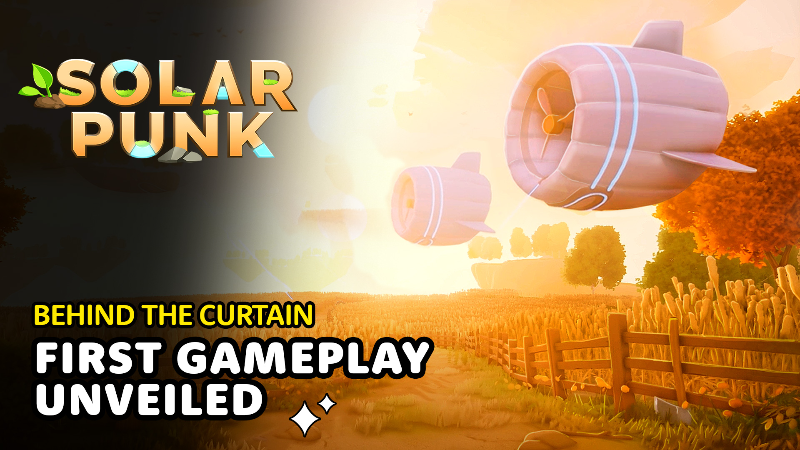 Solarpunk - First Impressions of Solarpunk: Gamescom Gameplay & Alpha Progress - Steam News