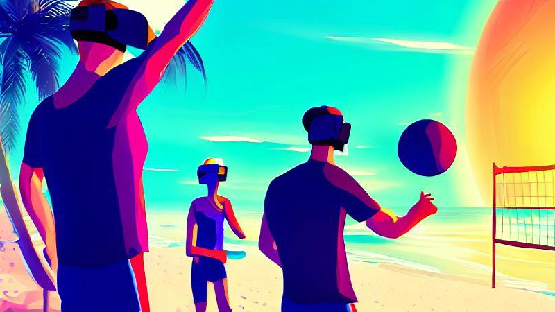 Highline Volleyball VR - Online multiplayer work in progress - Steam News