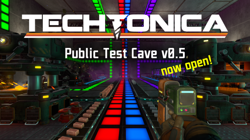 Techtonica - Laser Games Public Test Cave Launch - Steam News