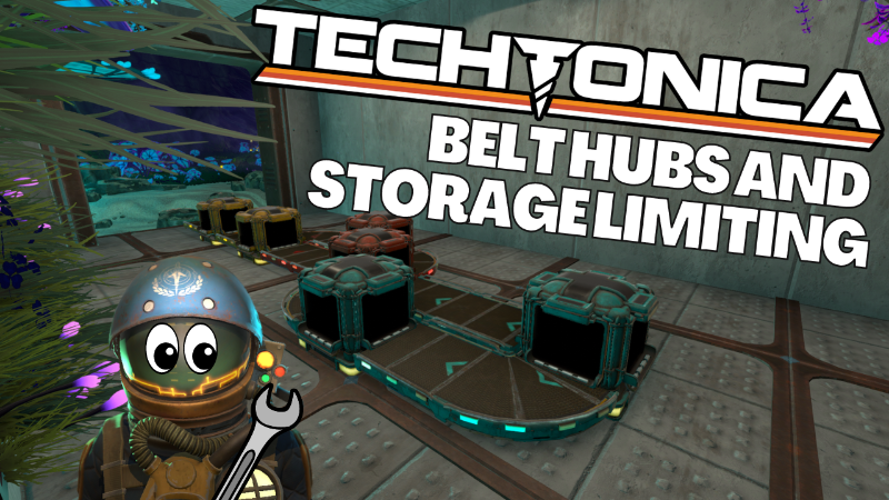 Techtonica - Splitters and Mergers and Storage Limiters... Oh my ...