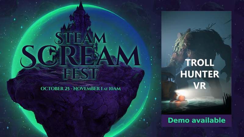 CM Games VR - Troll Hunter VR is part of Steam Scream Fest 2022 - Steam ...