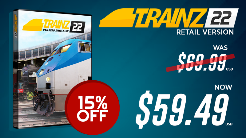Trainz Railroad Simulator 2022 - NOW ON SALE - Steam News