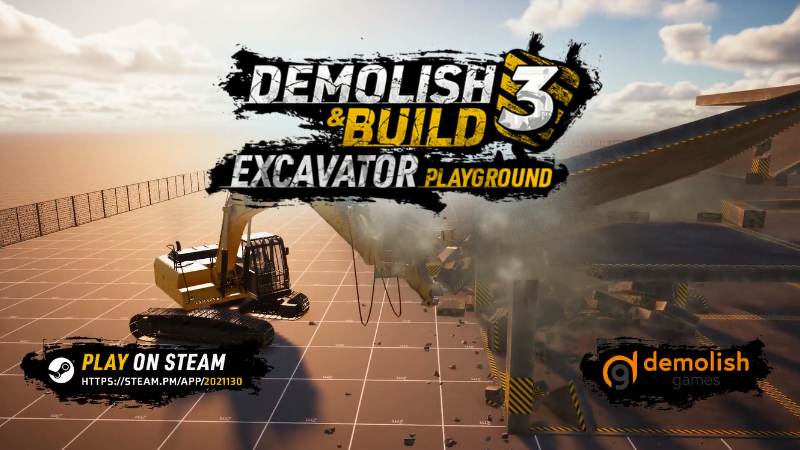 Demolish & Build 3 - Demolish & Build 3: Excavator Playground Release ...
