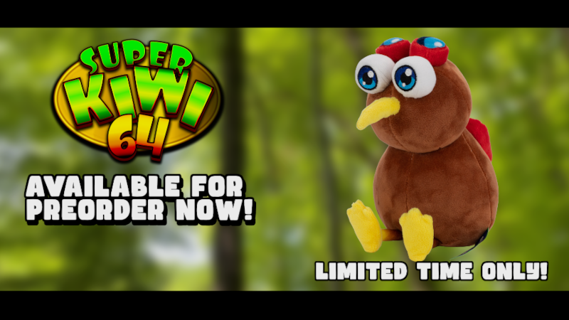 Super Kiwi 64 - Super Kiwi 64 Plushy! - Steam News