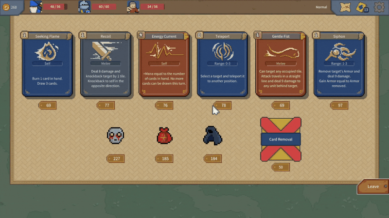 Cards you choose at the reward screen are also permanent additions.