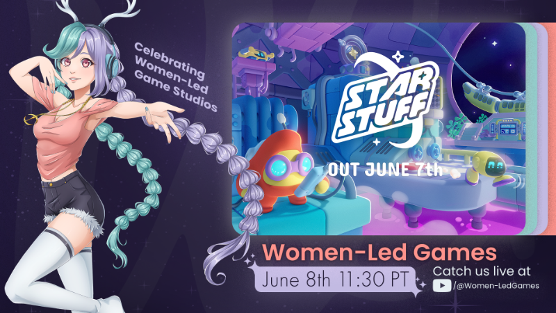 Star Stuff - Women-led Games Showcases Star Stuff - Steam News