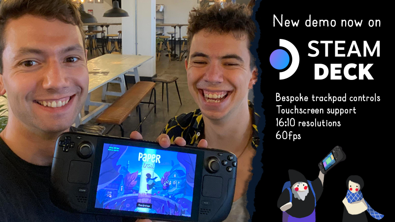 Steam :: Paper Trail :: Steam Deck Support is Here!