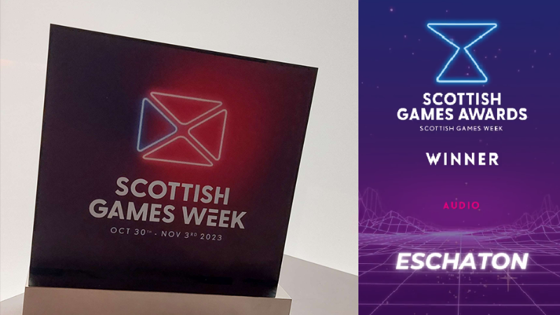 Eschaton - Eschaton wins "Best Audio" at the Scottish Game Awards 2023 ...