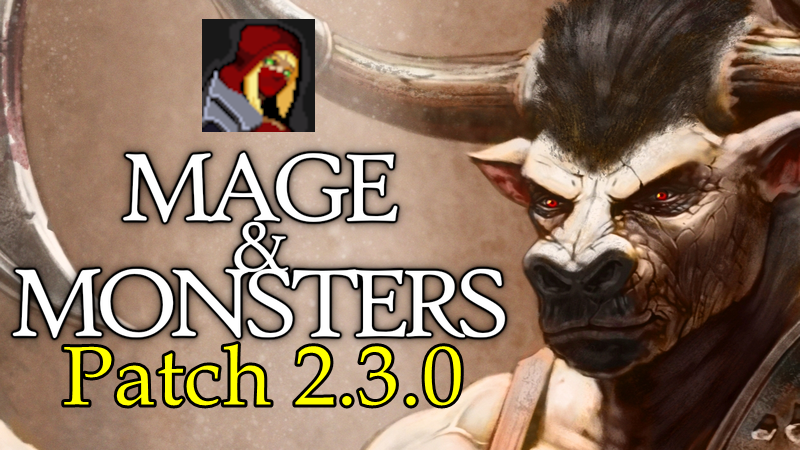 Mage and Monsters - Patch 2.3.0: New mage, 2 new power ups and spell ...